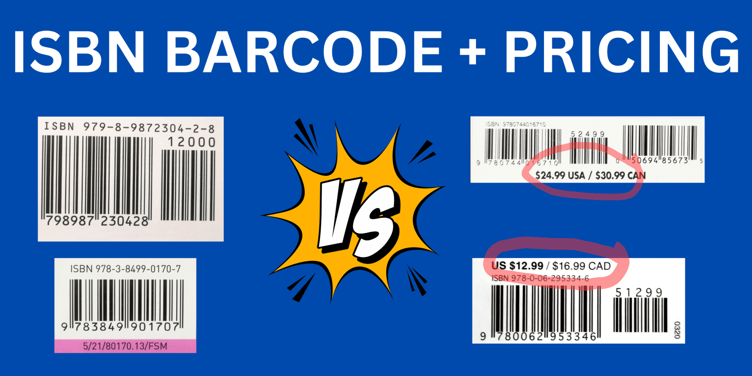 All Your Questions Answered: ISBN Barcodes & Pricing for Self Published ...