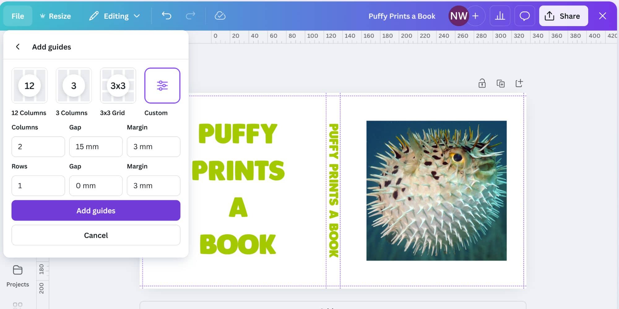 How to Format Your Book's Print Files in Canva - PufferPrint