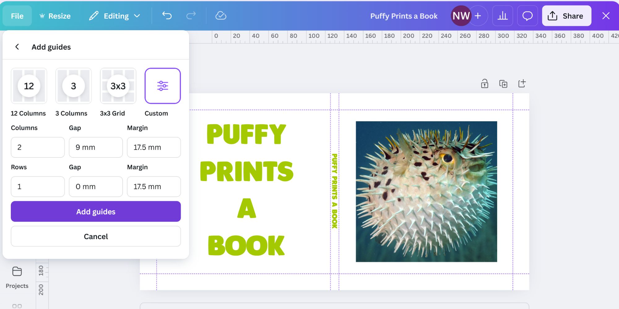 How to Format Your Book's Print Files in Canva - PufferPrint
