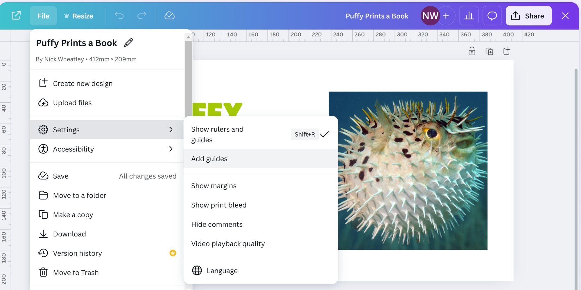 How to Format Your Book's Print Files in Canva - PufferPrint